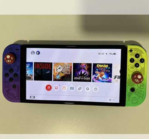 Игровая консоль Nintendo Switch oled – Splatoon 3