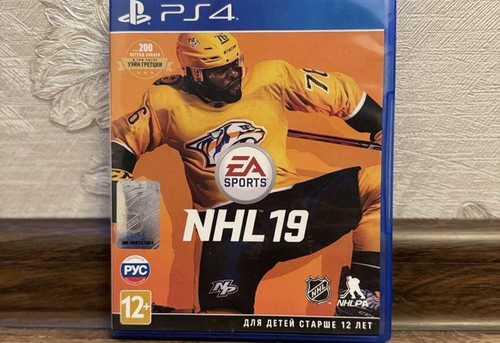 Игра для приставки NHL 19 PS4