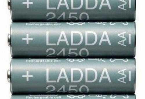 IKEA ladda аккумуляторные батарейки AA