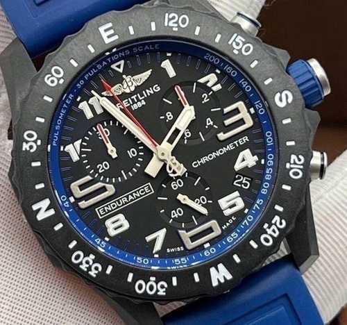 Мужские наручные часы Breitling синий