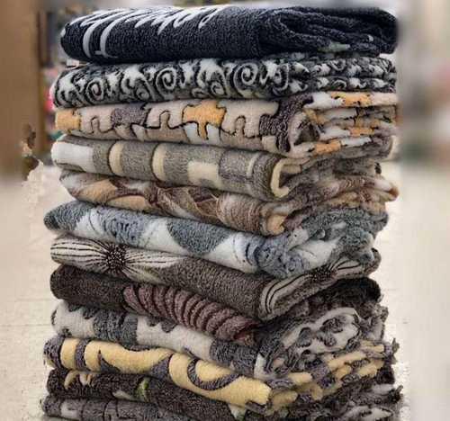 Плед плюшевый с рисунком 170/200 см