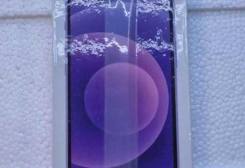 Коробка для iPhone 12 фиолетовая + imei