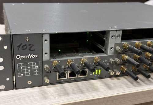 GSM SIP шлюз OpenVox VS-GW2120-44G + модули