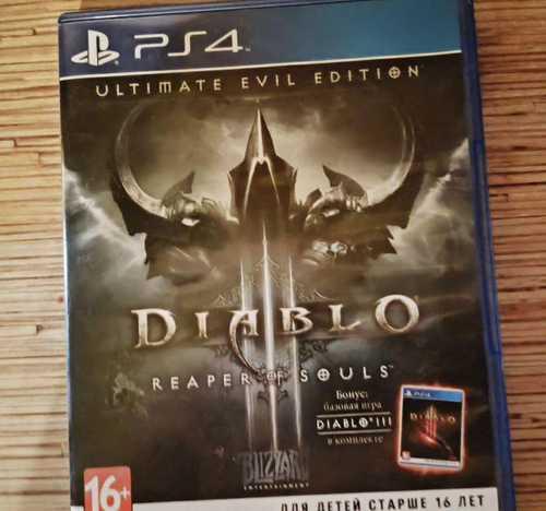 Diablo 3 Ultimate evil edition ps4