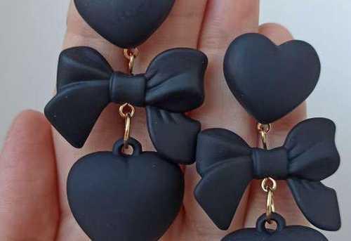 Серьги Moschino