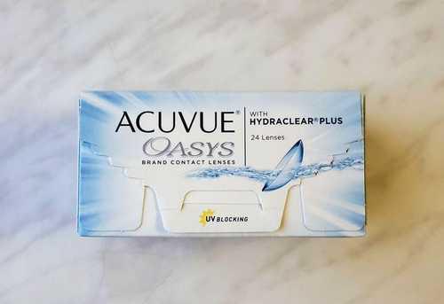 Линзы контактные Acuvue Oasys with hydraclear plus