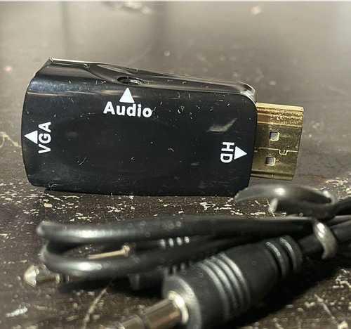 Адаптер vga hdmi audio