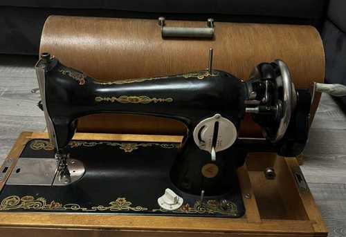 Швейная машина чайка ручная старая чугун
