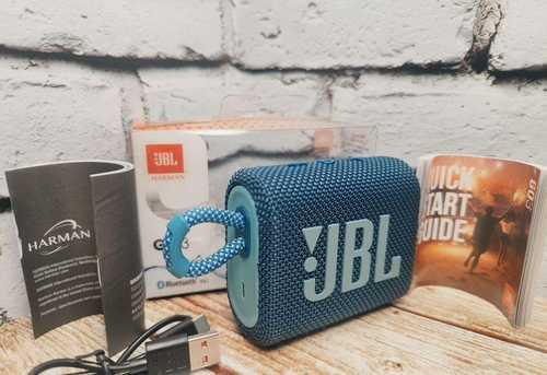 Колонка JBL GO 3 синяя