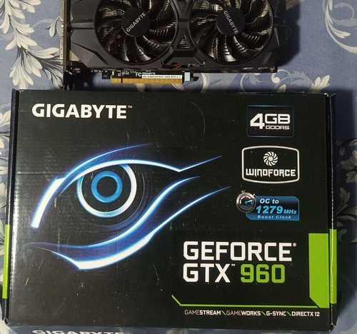 Видеокарта GTX 960 4gb