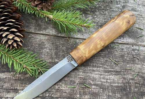 Нож "Манси", клинок Bohler K340, рукоять карельска