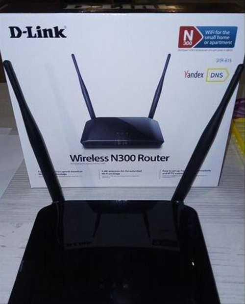 Wi-Fi роутер D-Link DIR-615