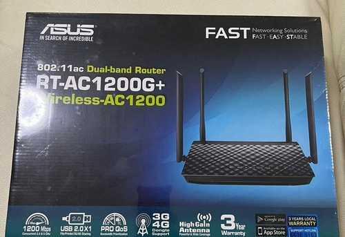 Роутер asus RT-AC1200G+ 2.4/5G