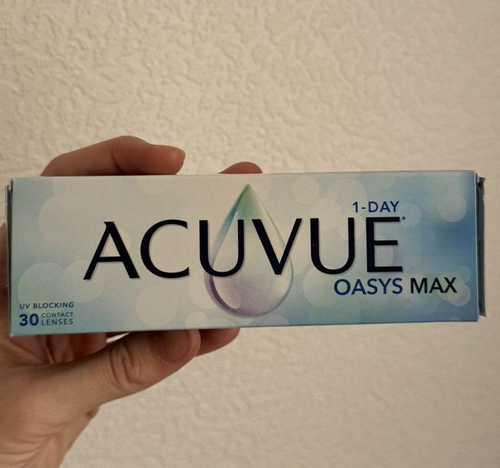 Контактные линзы acuvue Oasys Max 1-day, R 8,5