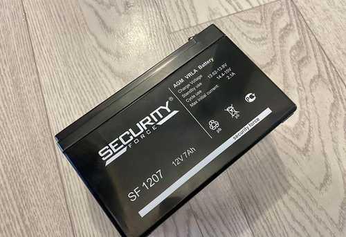 Аккумулятор Security Force SF 1207 (12V 7AH)