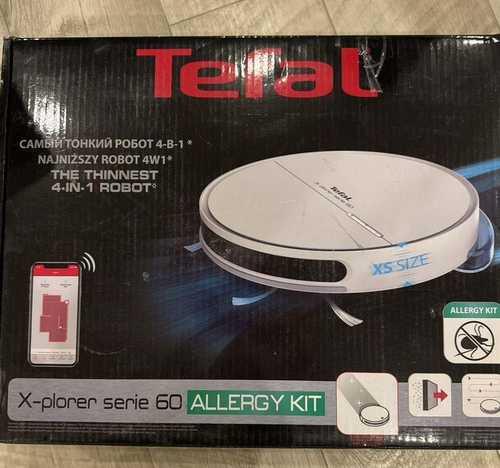 Робот пылесос tefal x plorer serie 60