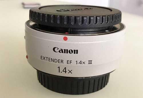Canon extender 1 4x iii