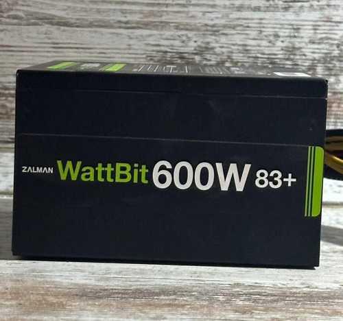 Блок питания Zalman WattBit 600W 83+