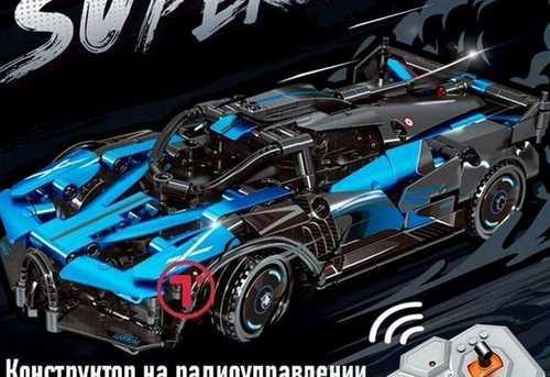 Суперкар Bugatti на радиоуправлении 429 деталей