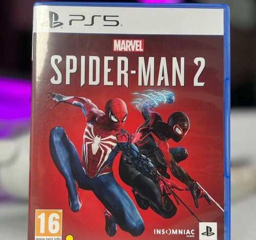 Spider man 2 ps5 диск