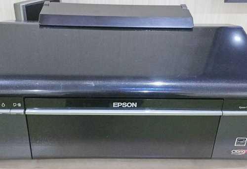 Принтер струйный epson и комплект картриджей inko