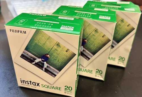 Картриджи instax square 20шт