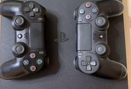 Sony PS4 + 2 джойстика + Far cry 6, Detroit, GTA V