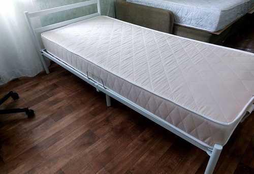 Кровать с матрасом 90x200