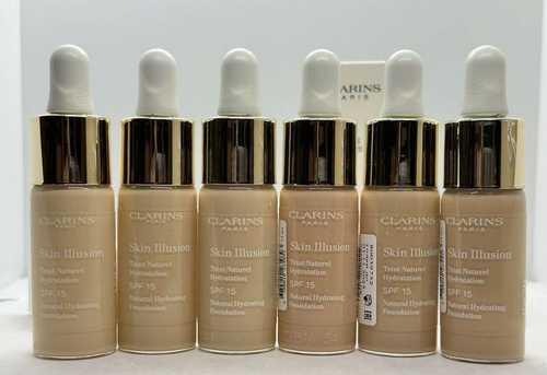 Крем тональный clarins skin illusion Тестера