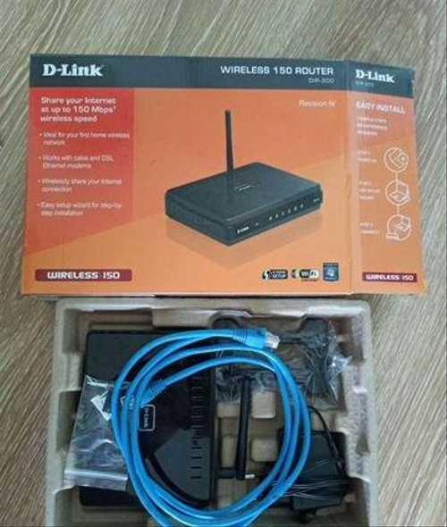 Wifi роутер D-link dir-300