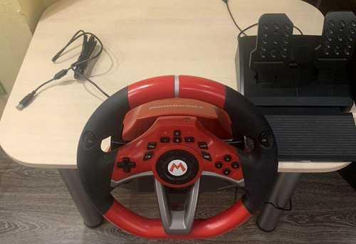 Игровой руль hori racing mario kart