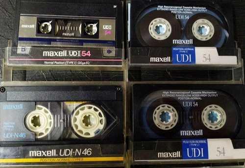 Аудиокассеты maxell Japan 4 шт
