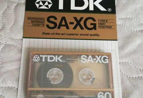 Аудио кассета хром TDK SA-XG 60 в блистере
