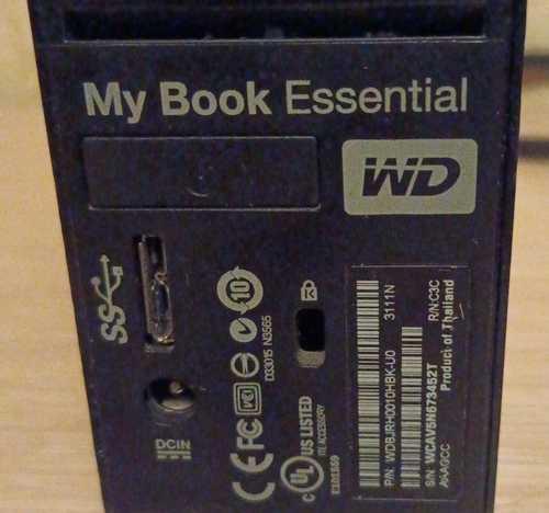 Внешний HDD WD My Book Essential