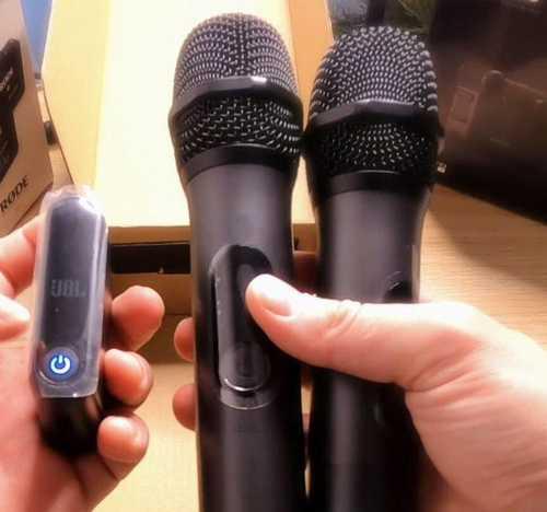 Микрофон для караоке JBL Wireless Mic Set