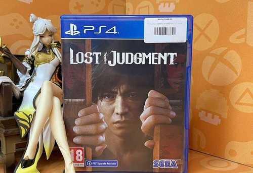 PS4 Lost Judgment (английская версия) б/у