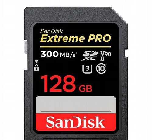 Карта памяти SanDisk sdxc 128GB Extreme PRO UHS-II