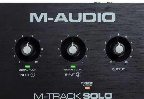 USB аудиоинтерфейс M-Audio M-Track Solo