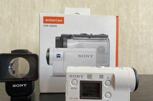 Видеокамера sony fdr-x3000 4k Идеал, новая+чек