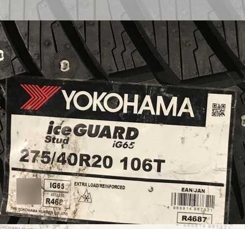 Yokohama Ice Guard IG65 275/40 R20 и 315/35 R20 106T