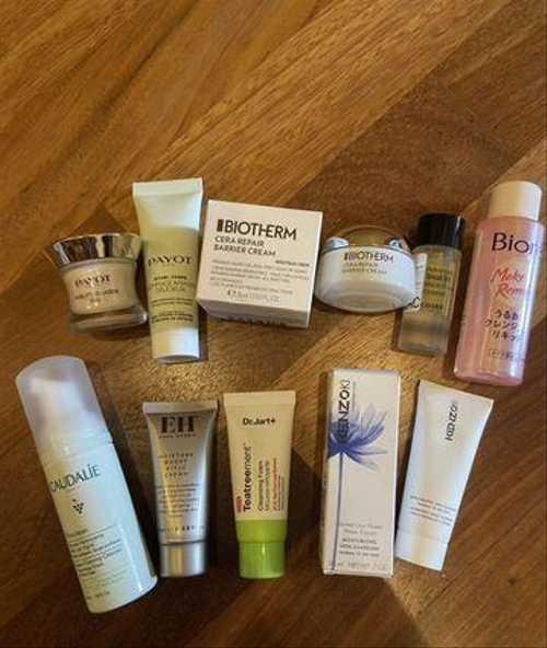 Caudalie, biotherm, emma hardie миниатюры