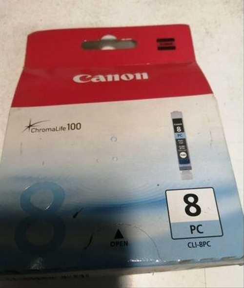 Картридж Canon CLI-8C голубой