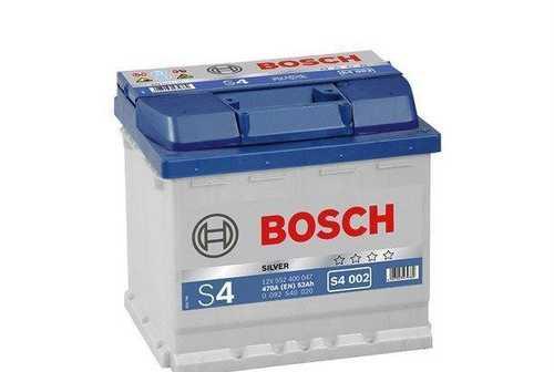 Аккумулятор bosch 52 А/ч S40 02 обр 207x175x190 EN