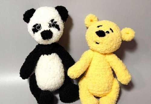 Мишки игрушки панда медведь