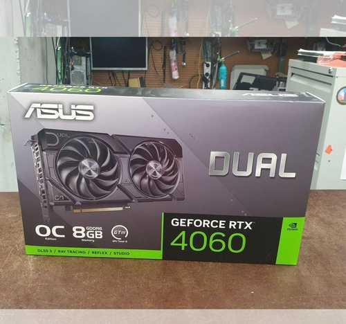 Видеокарта Asus GeForce RTX 4060 Dual EVO на 8Gb