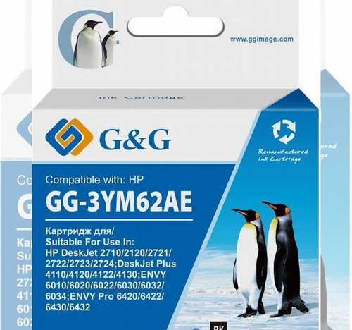 Картридж для струйного принтера G&g GG-3YM62AE