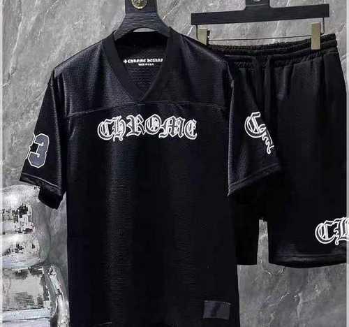 Футболка Джерси Chrome Hearts Черная