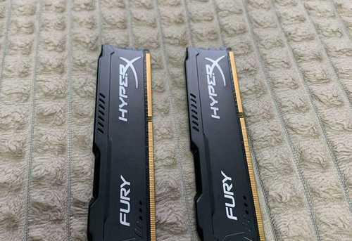 Оперативная память Kingston DDR3 8Gb HyperX Fury