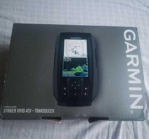 Эхолот Garmin Striker Vivid 4CV с датчиком GT20