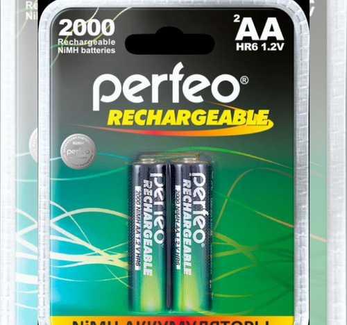 Perfeo аккумуляторы AA 2000 mAh